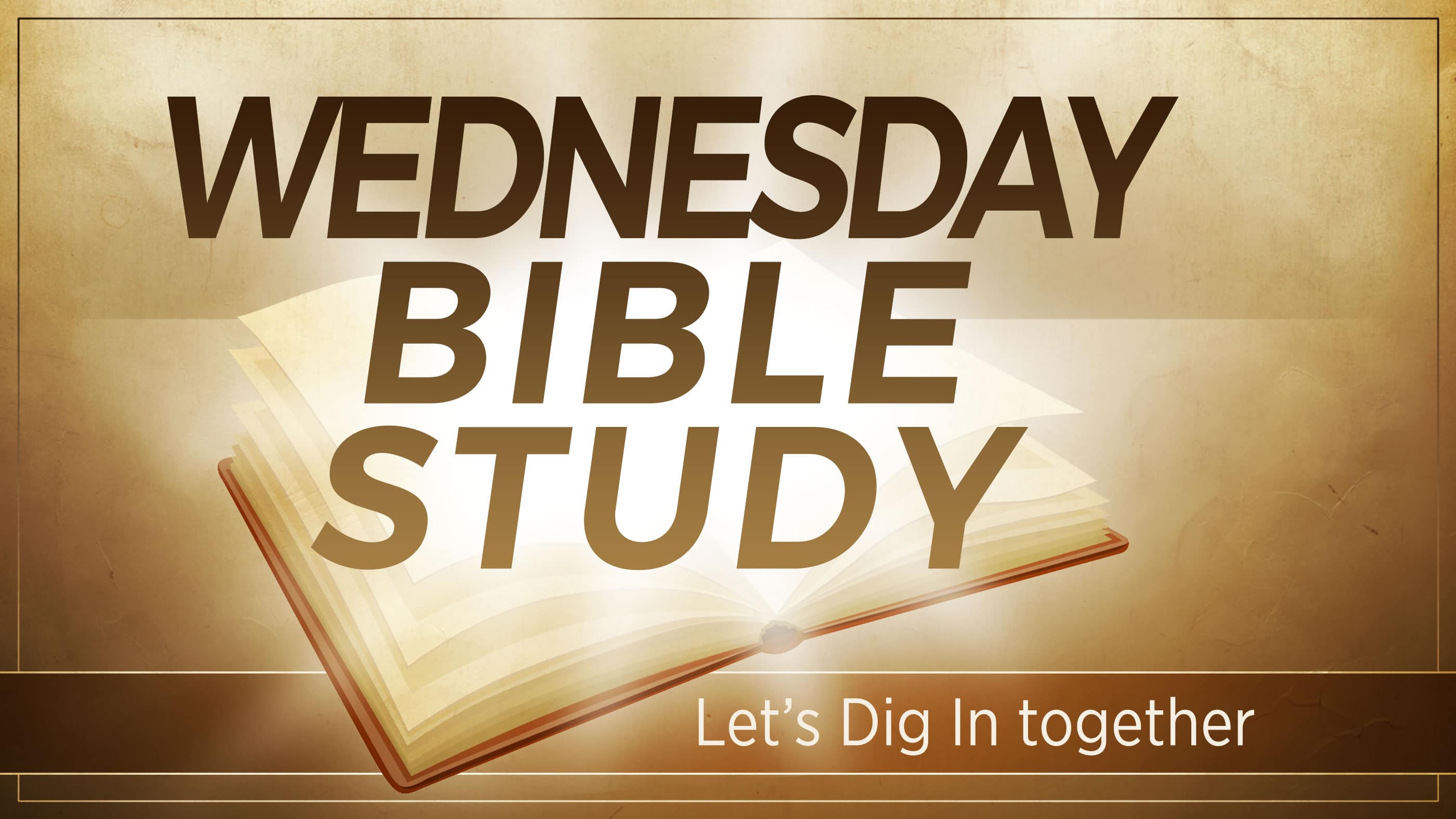 Wednesday Night Bible Study